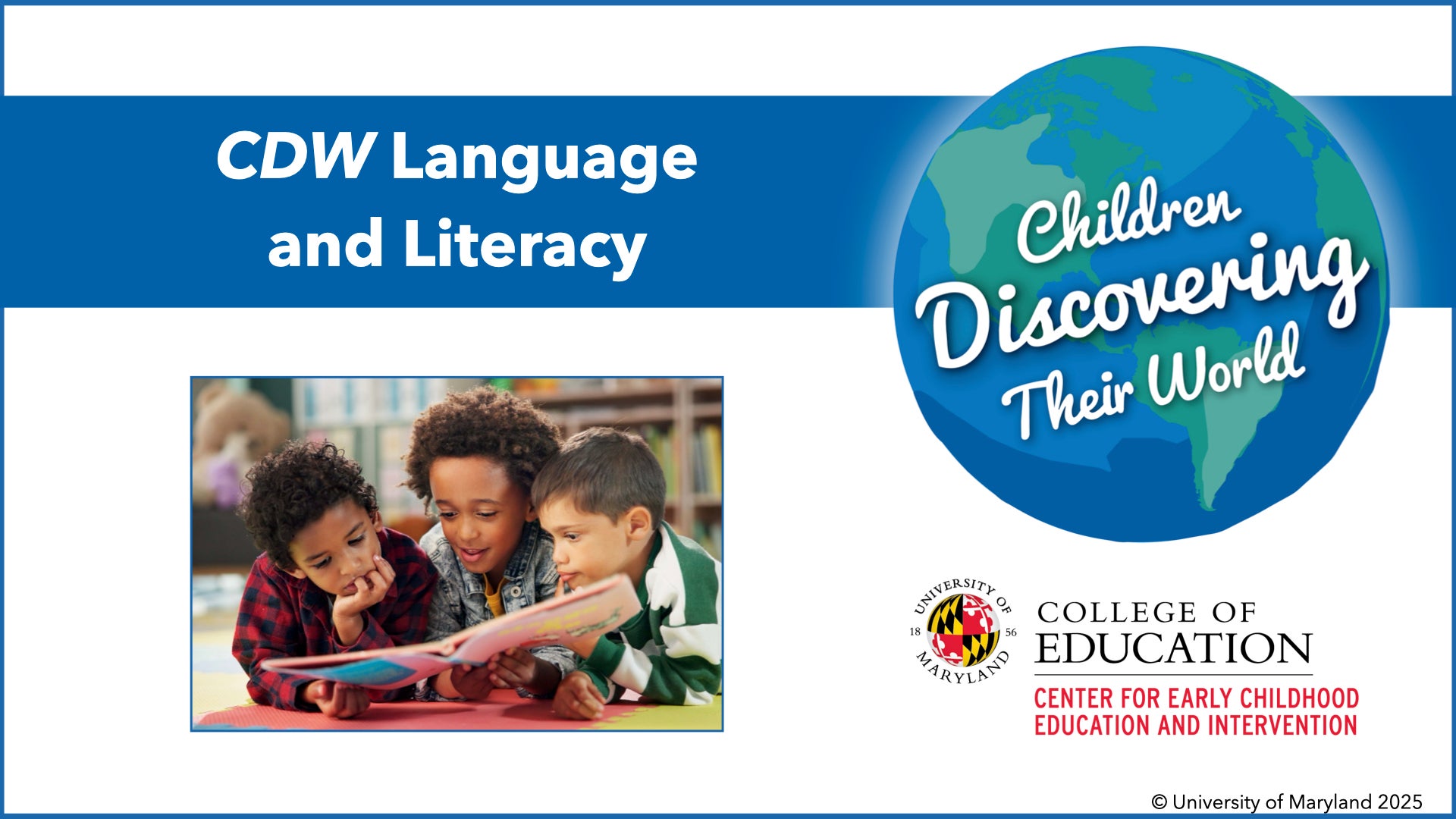 Language and Literacy | UMD College of Education